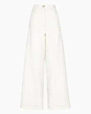 Giorgio Armani Embroidered Pants For Women