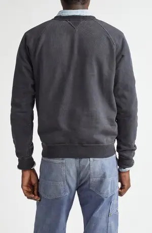 Double Rl Raglan Crewneck Sweatshirt