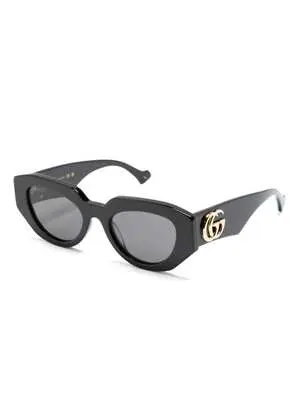 Gucci Geometric-frame Sunglasses