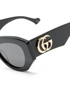 Gucci Geometric-frame Sunglasses