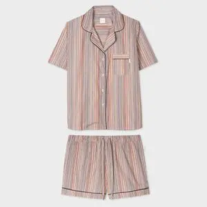 Paul Smith Signature Stripe' Short Pyjama Set - Multicolour
