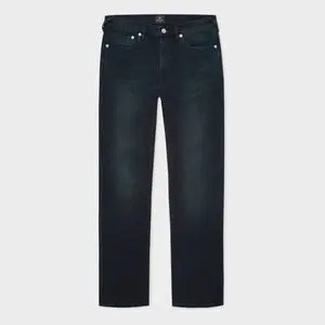 Paul Smith Slim-Standard 'Crosshatch Stretch' Jeans Dark Navy
