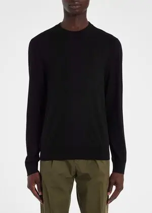 Paul Smith Merino Wool Sweater - Black