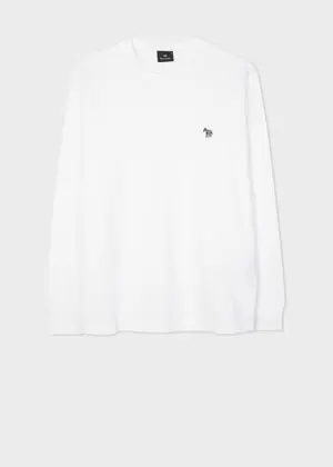 Paul Smith Cotton Zebra Logo Long-sleeve T-shirt