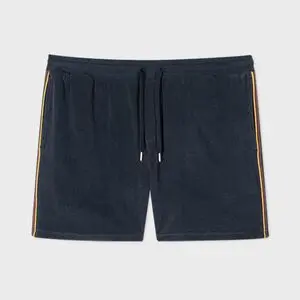 Paul Smith Towelling Lounge Shorts Navy