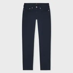Paul Smith Tapered Organic Cotton-stretch Jeans - Blue