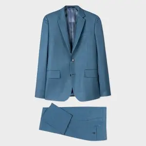 Paul Smith The Soho Tailored-fit Sharkskin Wool Suit
