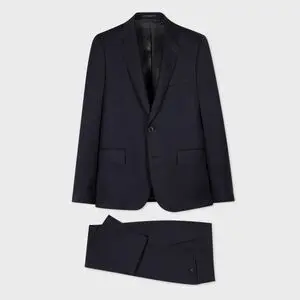 Paul Smith Tailored-fit Wool Twill Two-button Suit - Blue