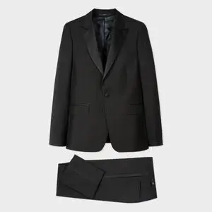 Paul Smith The Soho Tailored-fit Wool-mohair Evening Suit - Black