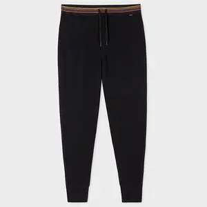 Paul Smith Cotton 'artist Stripe' Lounge Pants - Black