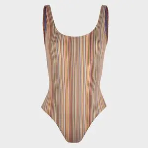 Paul Smith Signature Stripe Swimsuit - Multicolour