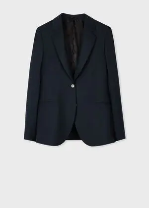 Paul Smith Two-button Wool Blazer - Blue