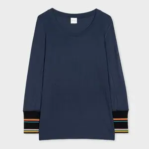 Paul Smith Signature Stripe Long-sleeve Top - Blue