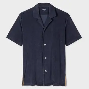 Paul Smith Towelling Lounge Shirt - Blue