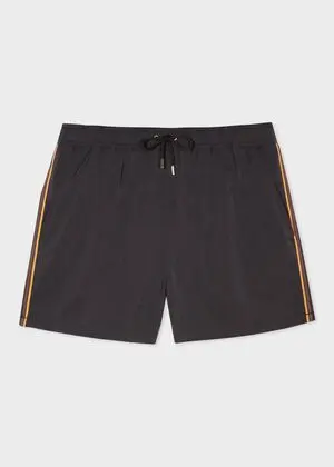 Paul Smith Swim Shorts With Striped Trim