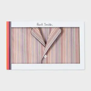 Paul Smith 'signature Stripe' Cotton Pyjama Set Signature Stripe
