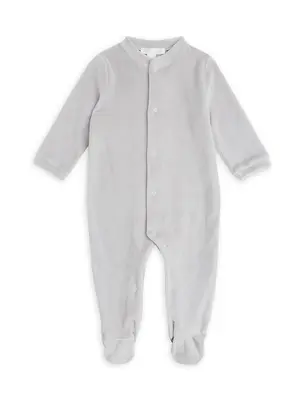 MARIE-CHANTAL Baby's Velour Angel Wing Sleepsuit