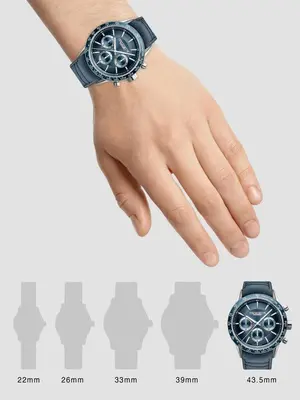 RAYMOND WEIL Freelancer Stainless Steel & Leather Chronograph Watch/43.5mm