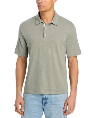 Rag & Bone Classic Flame Polo - Leaf Gray