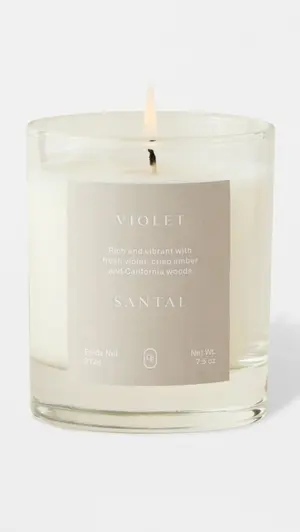 Oak Essentials Violet Santal Candle 7.5 Oz/212