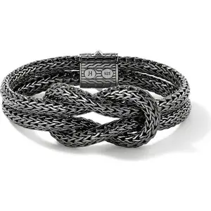 John Hardy Love Knot Bracelet - Dark Silver