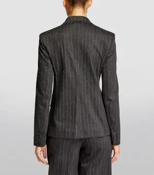 Max Mara Ofride Pinstripe Blazer