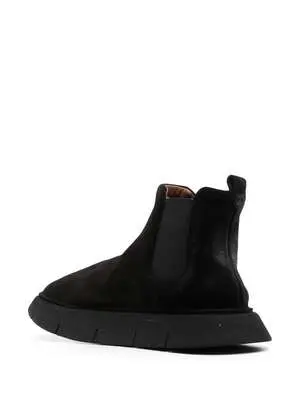 Marsèll Intagliata Suede Chelsea Boots - Black