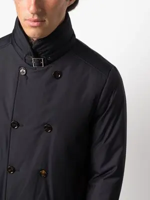 MOORER Kurt-gf Padded Coat - Blue