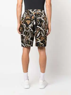 Moschino Chain-print Bermuda Shorts