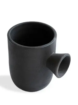ORIGIN MADE Charred Cup Clay Vase