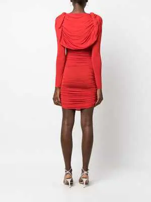 Giuseppe Di Morabito Cowl-neck Minidress