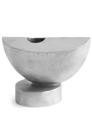 ORIGIN MADE Poise Horizontal Aluminium Candle Holder - Silver