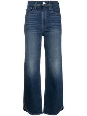 MOTHER Rambler High-rise Straight-leg Jeans