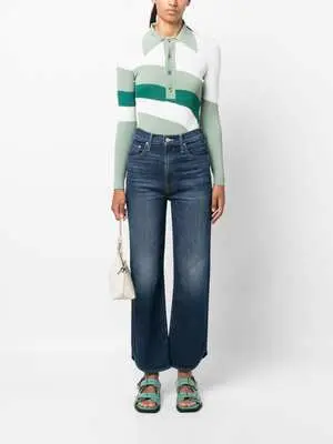MOTHER Rambler High-rise Straight-leg Jeans