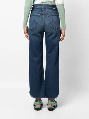 MOTHER Rambler High-rise Straight-leg Jeans
