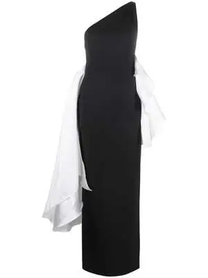 Solace London The Calla One-shoulder Dress