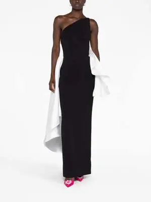 Solace London The Calla One-shoulder Dress
