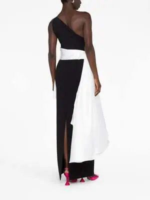 Solace London The Calla One-shoulder Dress