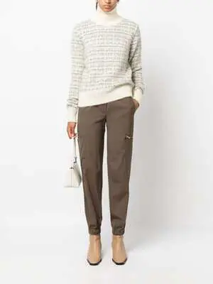ALYSI Patterned Intarsia-knit Jumper