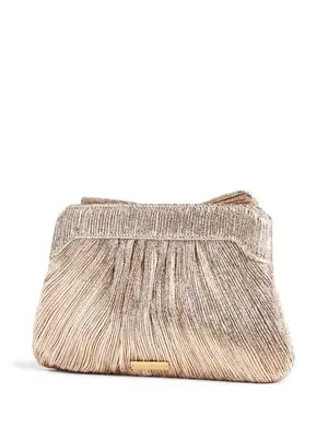 LOEFFLER RANDALL Rayne Clutch - Gold