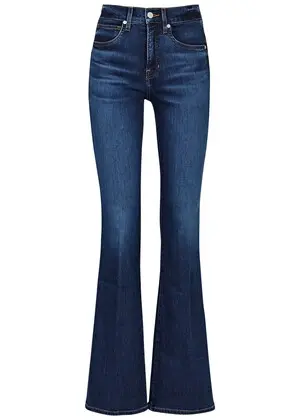 Veronica Beard Beverly Flared-leg Jeans