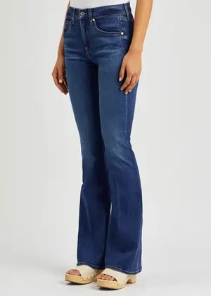 Veronica Beard Beverly Flared-leg Jeans