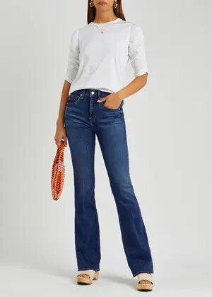 Veronica Beard Beverly Flared-leg Jeans