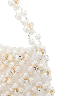 VANINA Anemone Crystal-embellished Tote
