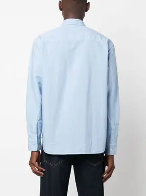 Aspesi Long-sleeve Cotton Shirt - Blue