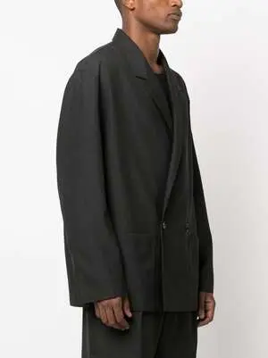LEMAIRE Double-breasted Cotton-blend Blazer