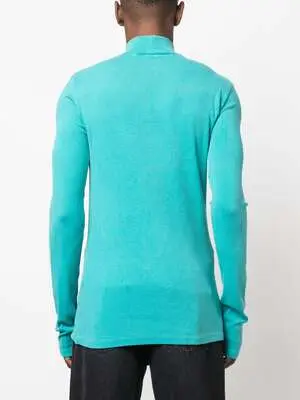 Martine Rose Logo-print High-neck Jumper