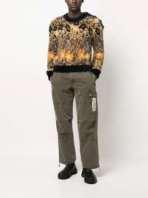 Moschino Tapered-leg Cargo Trousers