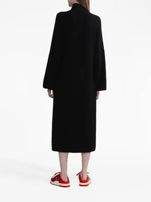 A.p.c. High-neck Ribbed Midi Dress
