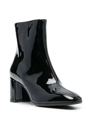 CAREL Patent Leather Ankle Boots